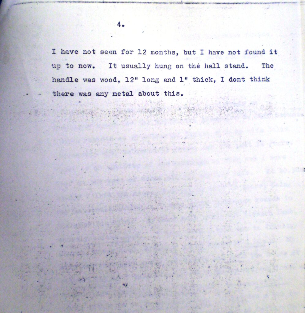 William Herbert Wallace – Statements | The Julia Wallace Murder Foundation